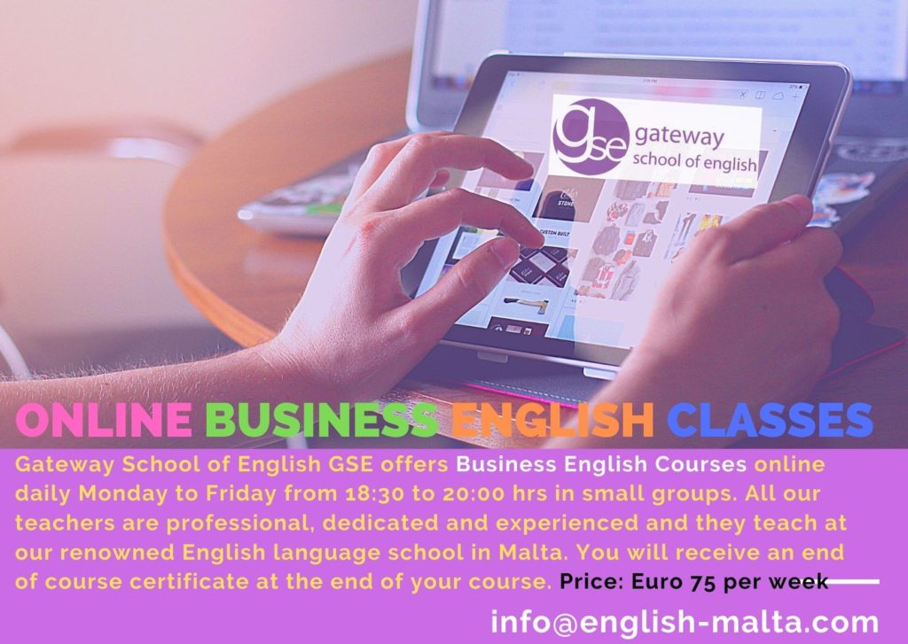 Online English courses after work for adults and after school